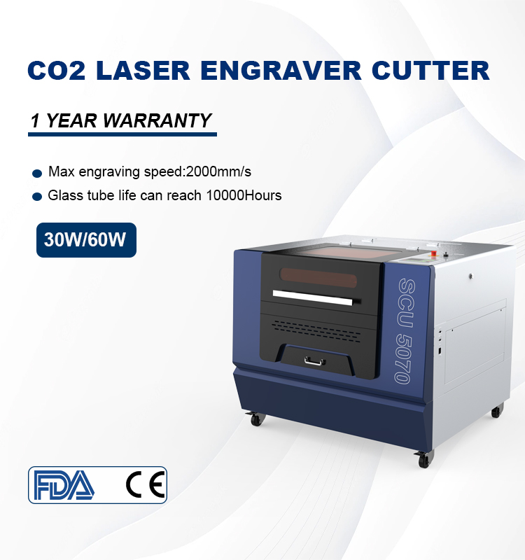 ARGUS High Precision 5070 30W 60W CNC Laser Engraver Desktop Laser ...